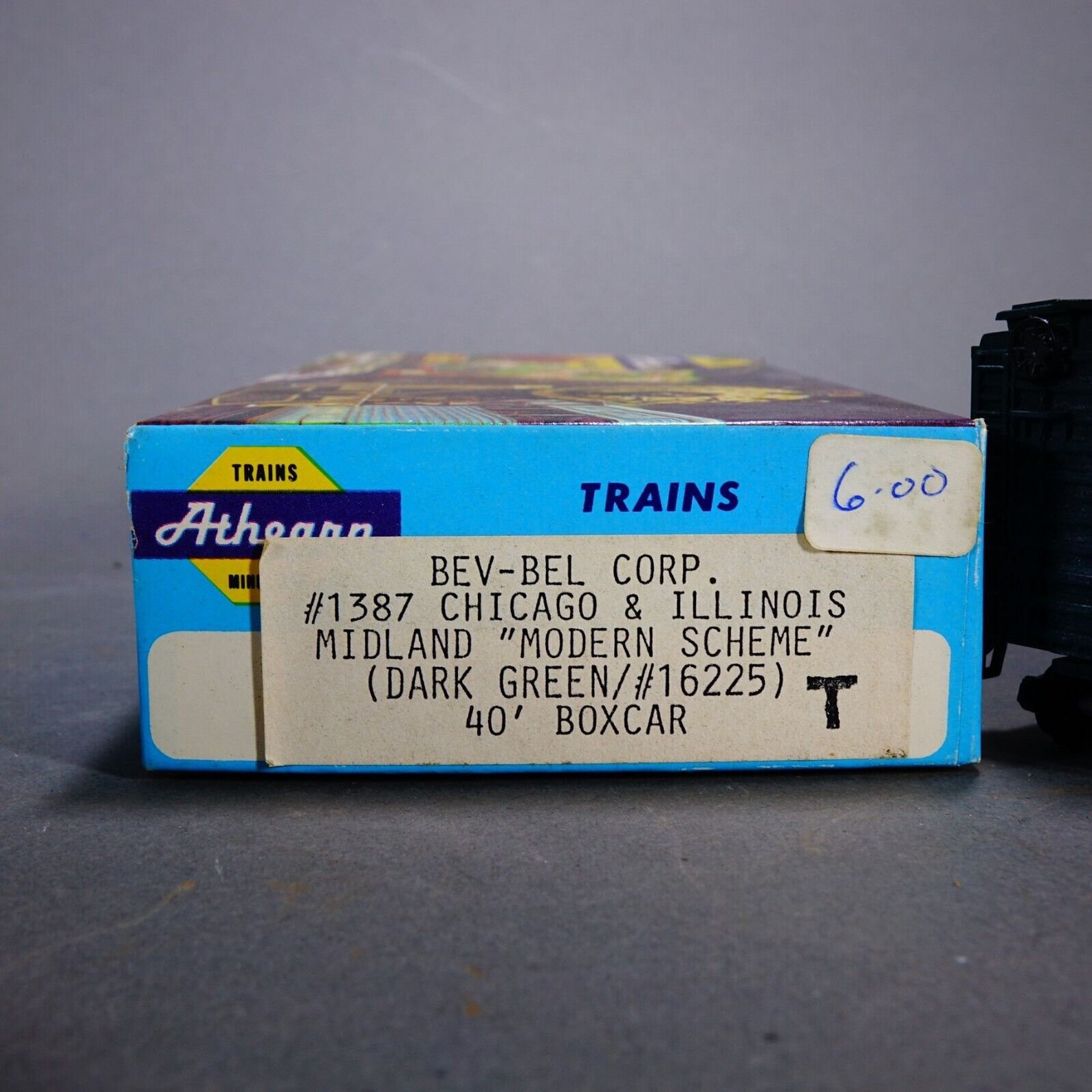 Vintage Athearn Blue Box Ho Scale Weathered Look Box Car in Box 1387 - Etsy