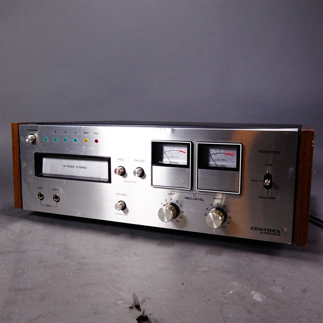 Pioneer Centrex RH-60 8-track Player Recorder New Belt Tested With ...