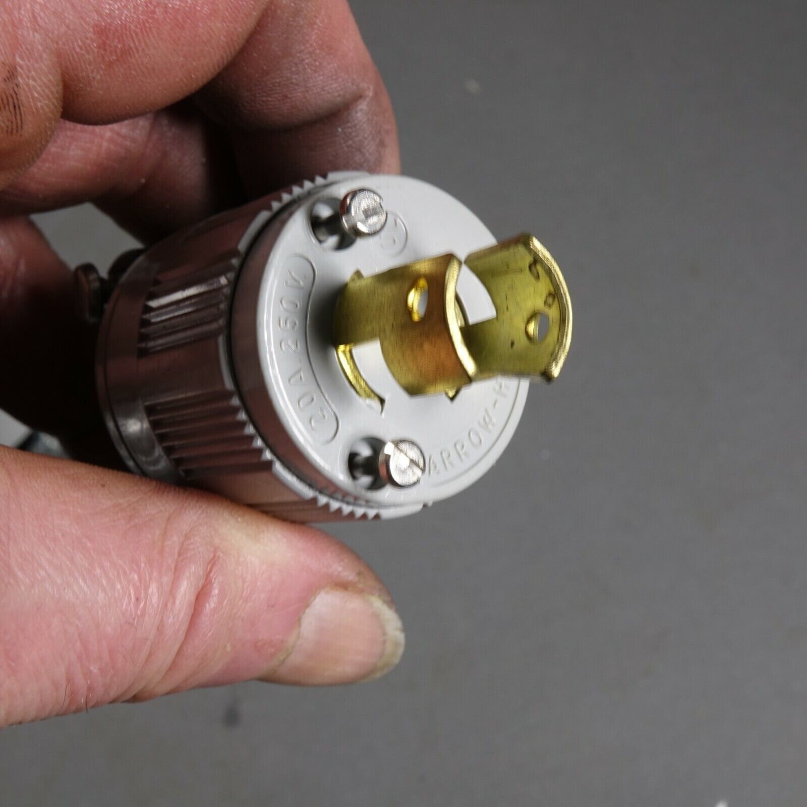 3 Arrow Hart Twist Lock Male Plugs 20A 250V & 3 Female Twist - Etsy