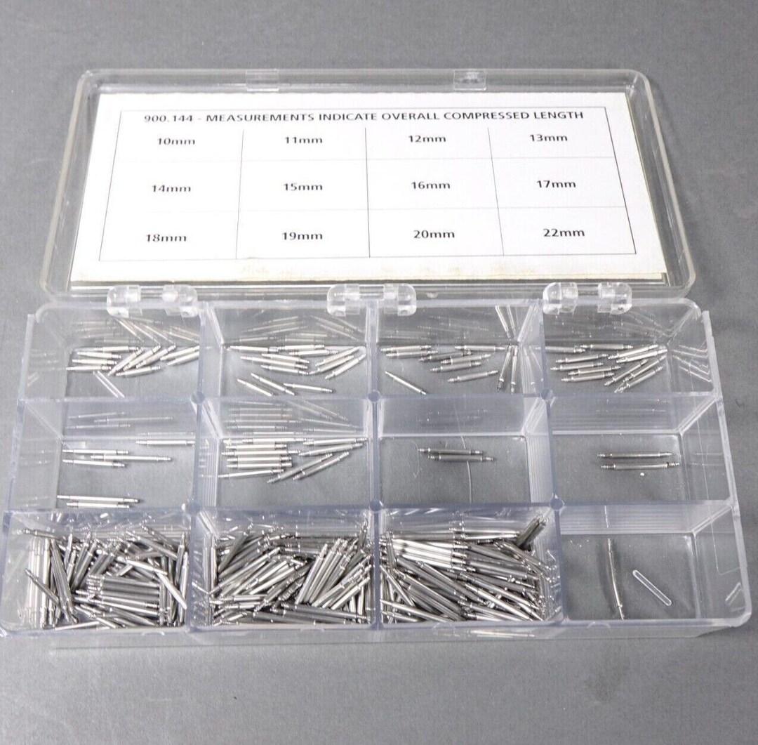 Cas-ker Watch Band Spring Bar Assortment - Stainless Steel 900.144 - Etsy