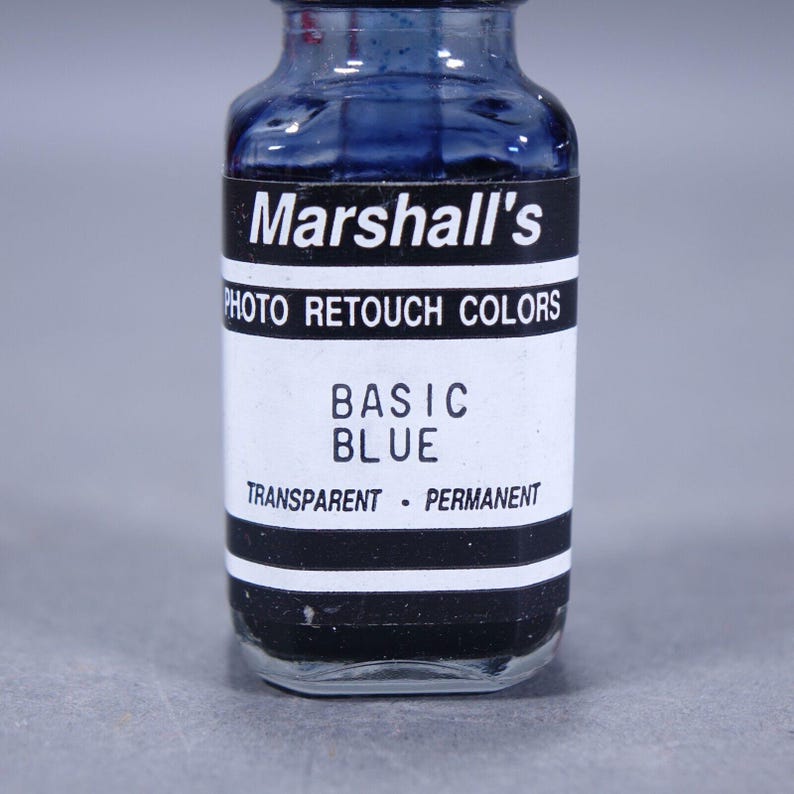 Vintage Marshall's Photo Retouch Colors Transparent Liquid 6 1/2 Oz ...