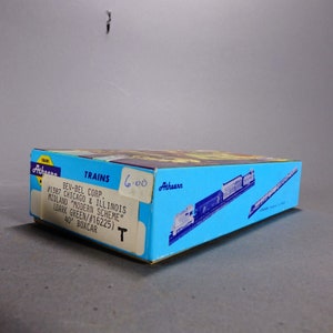 Vintage Athearn Blue Box Ho Scale Weathered Look Box Car in Box 1387 - Etsy