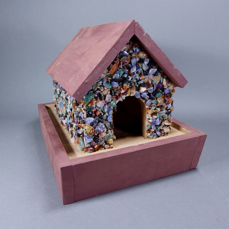 Rock Birdhouse - Etsy