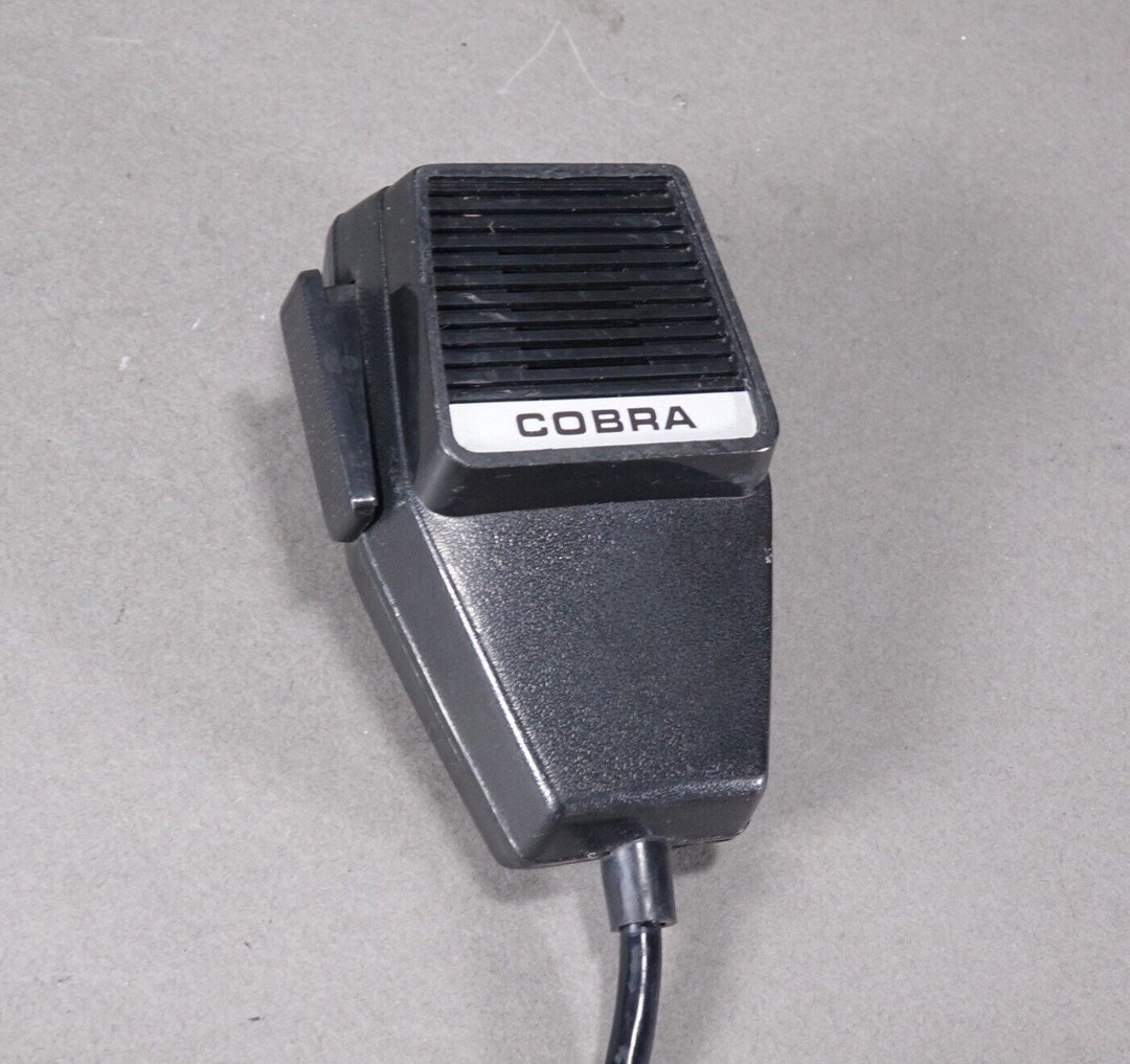 Vintage Cobra Handheld CB Radio Microphone Bare Wires Untested - Etsy