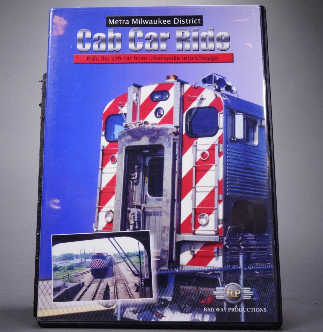 Metra Milwaukee District Cab Car Ride Railway Productions Train DVD ...