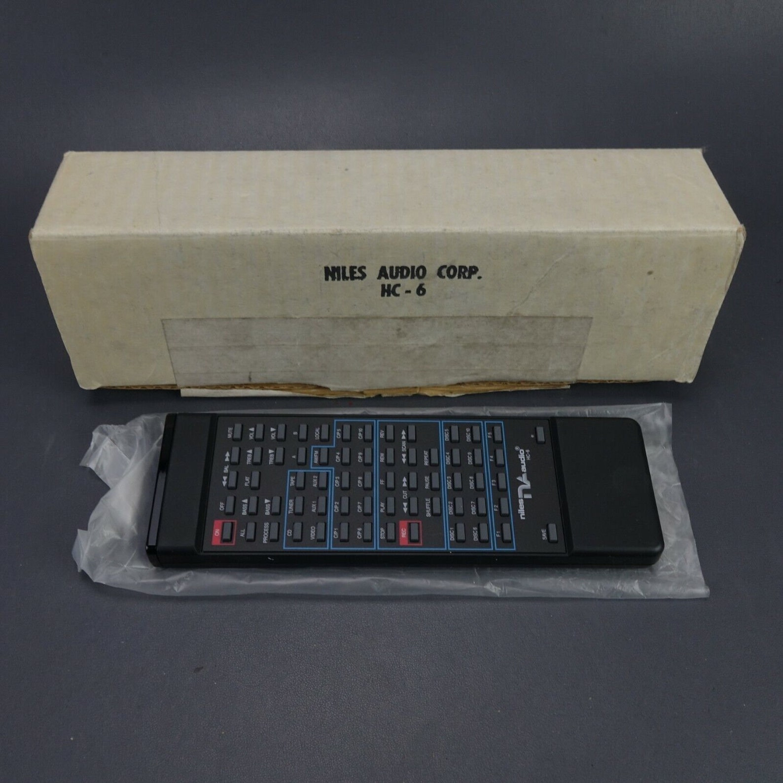 Niles Audio Corp. HC-6 Remote Control New in Box - Etsy