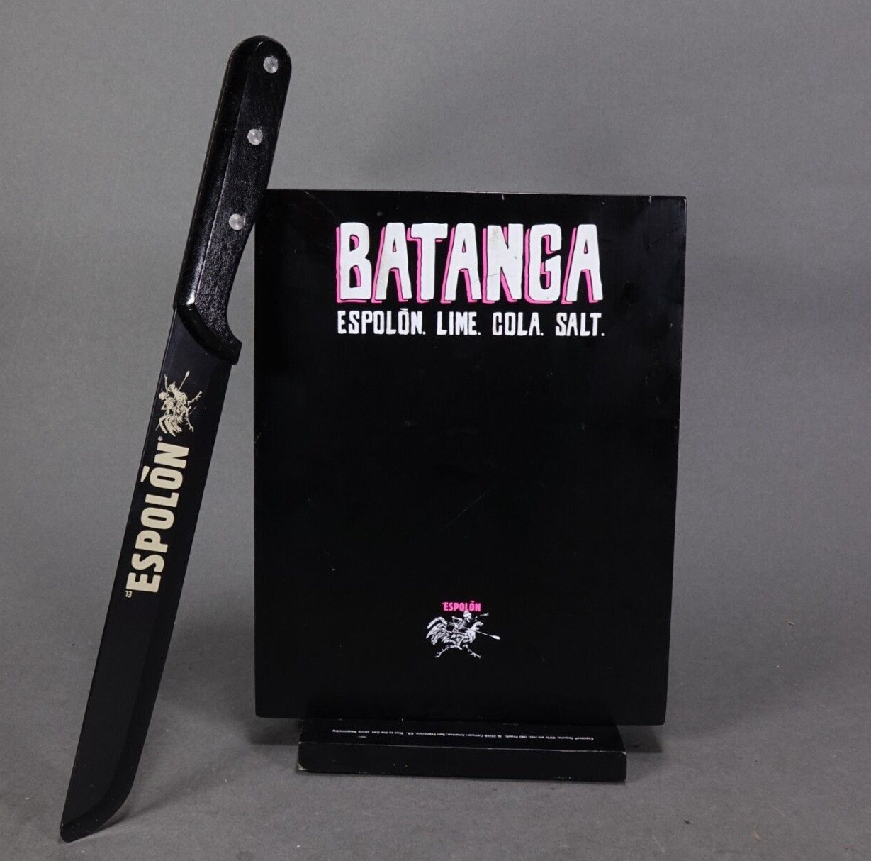 Rare Espolon Batanga Counter Block and Lime Knife Barware Advertising ...