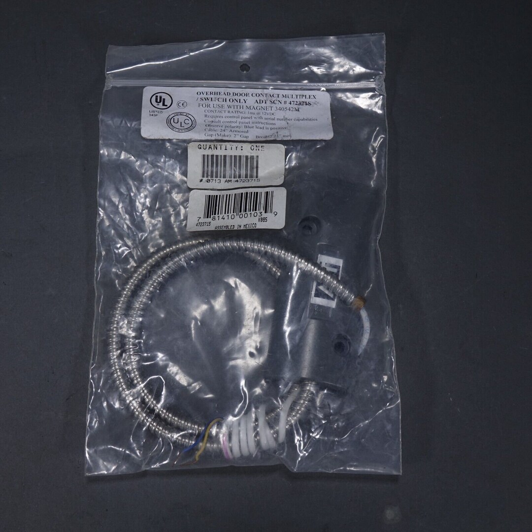 ADT HONEYWELL Overhead Door Contact Multiplex Switch Only 472371S 24 ...