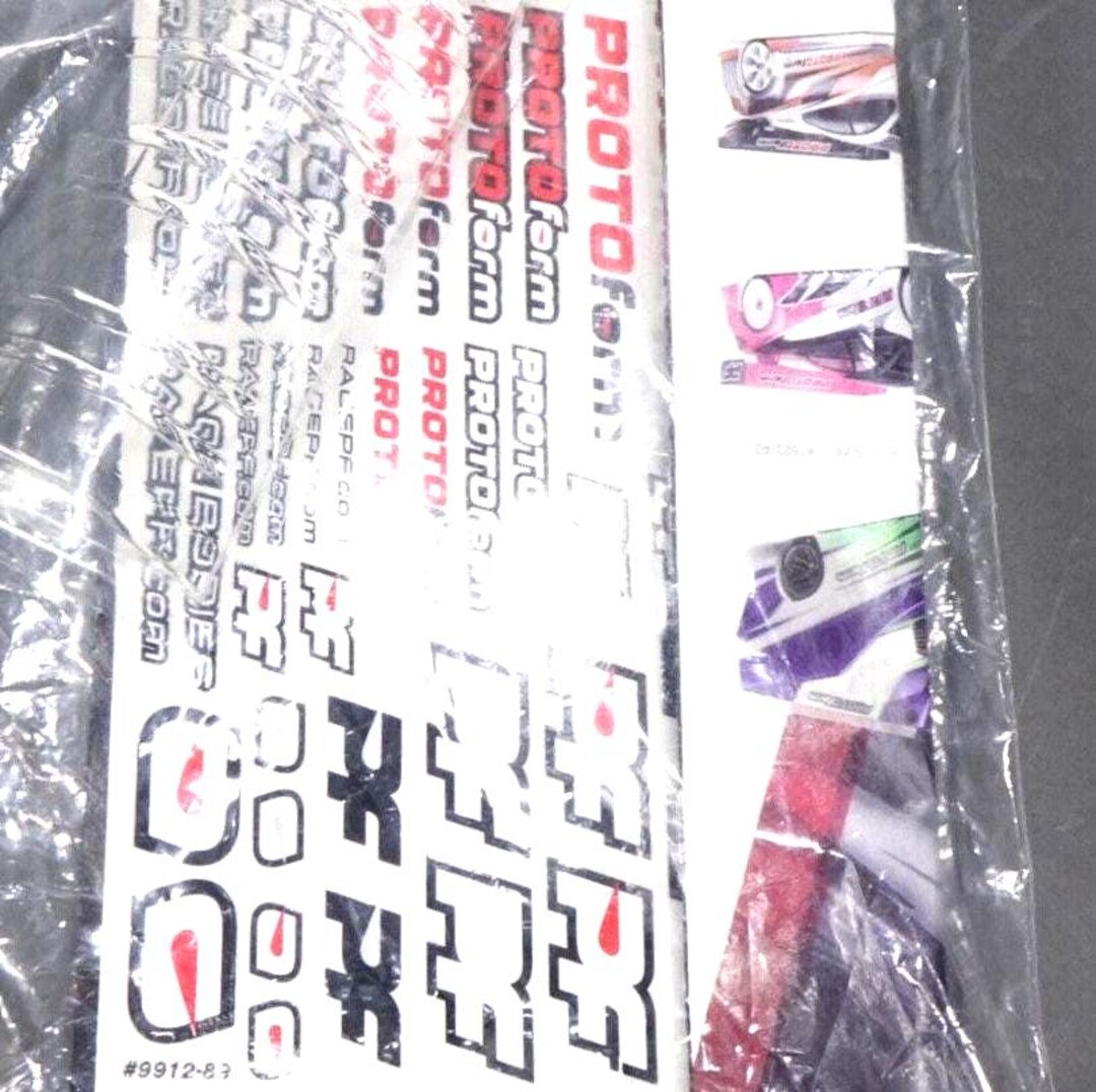 1/10-1/8 Decal/sticker Sheet W/wing -RC Model Car-tamiya Decals Kit ...