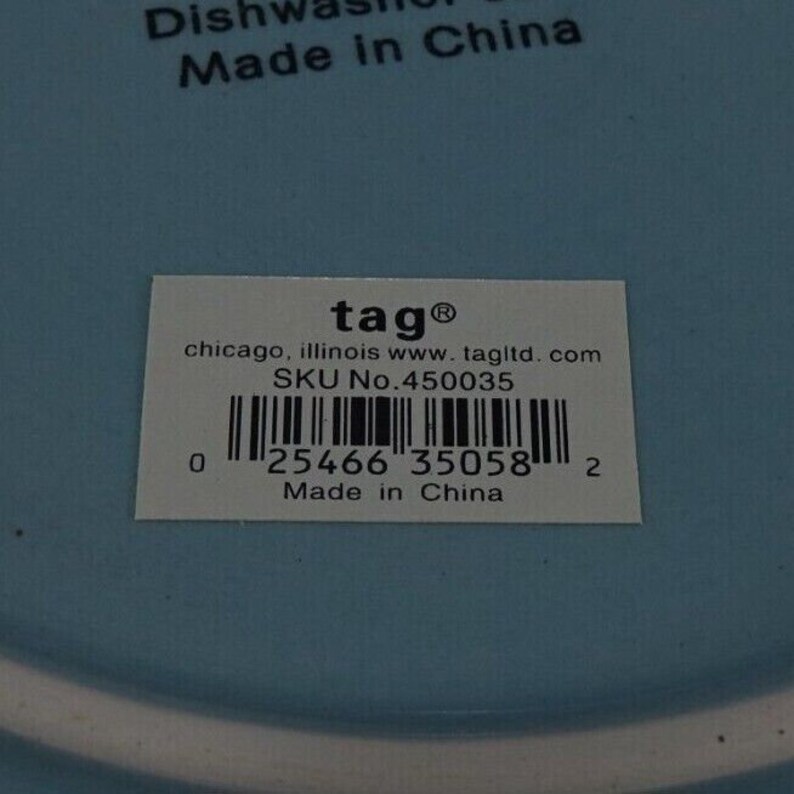 Tag Ltd TAG Light Blue 11" Dinner Plate(s) Several Available - Etsy