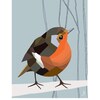 Goldcrest Digital Drawing for Charity - Etsy