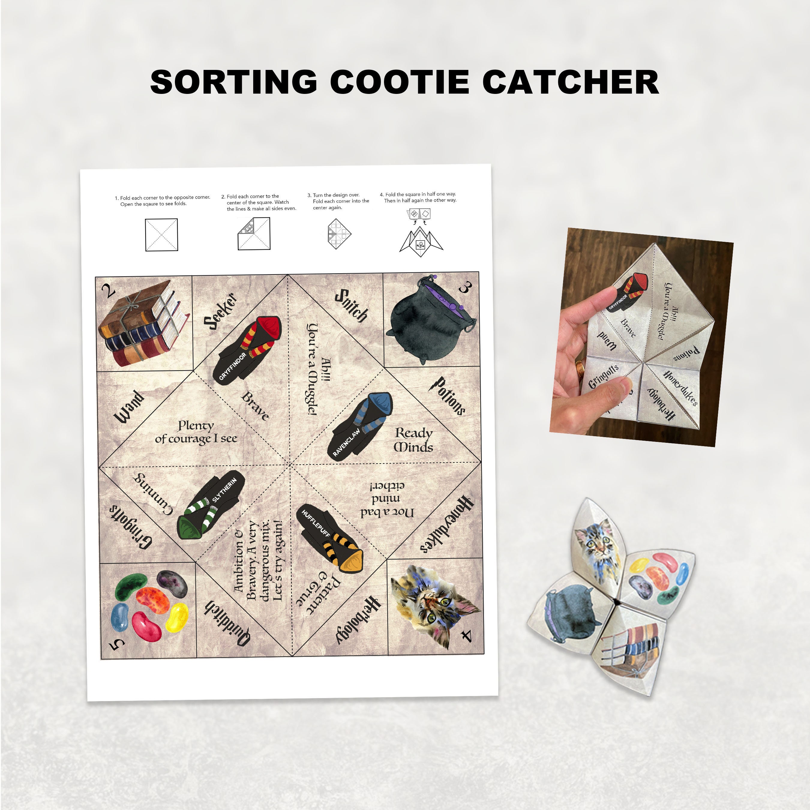 Wizard Birthday Party Games, PRINTABLE, Witch Themed Party Activities ...