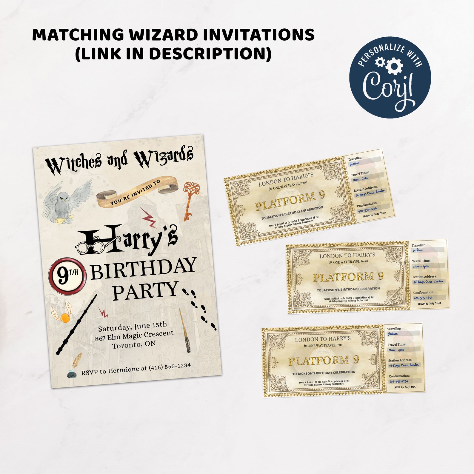 Editable Wizard Food Label Cards, Printable, Magic Theme Party Buffet ...