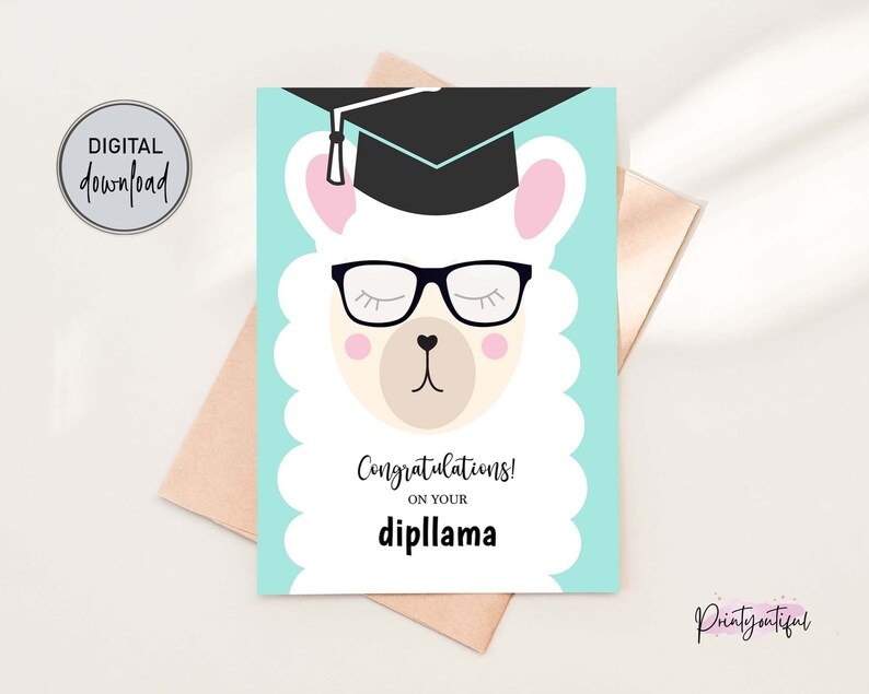 Printable Funny Graduation Card Congratulations on Your - Etsy