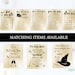 Editable Wizard Buffet Table Food Labels, Printable Bridal Shower ...