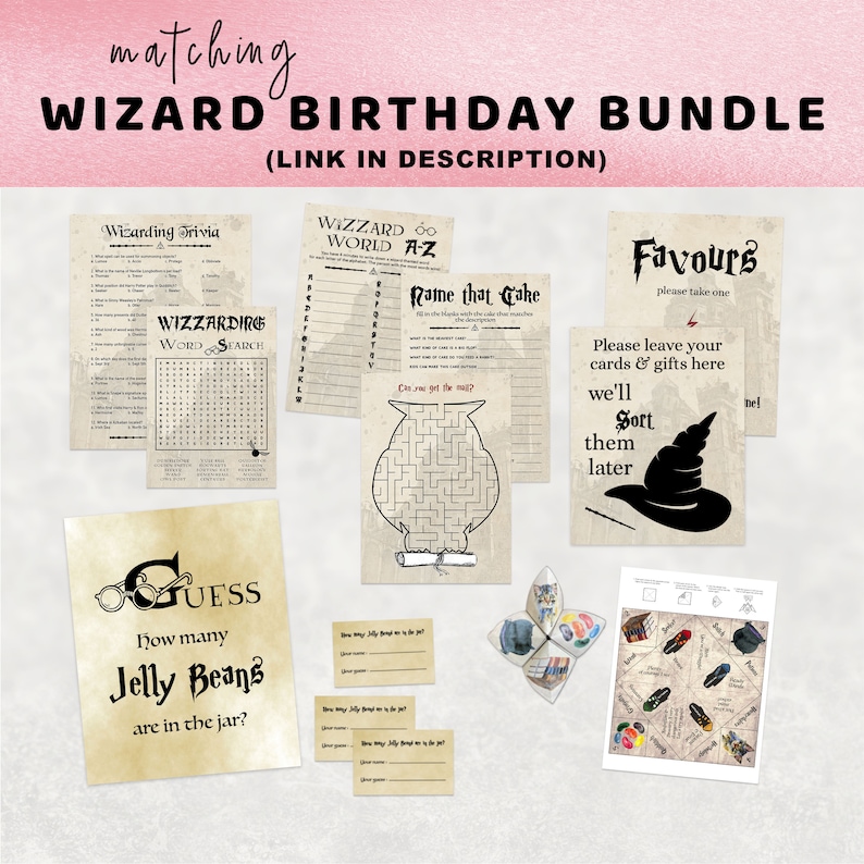 Wizard Party Poster, PRINTABLE, Birthday Party Decor, Have You Seen ...