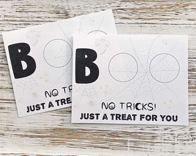 Printable Halloween Class Favour Tags Playdough Treat Cards - Etsy