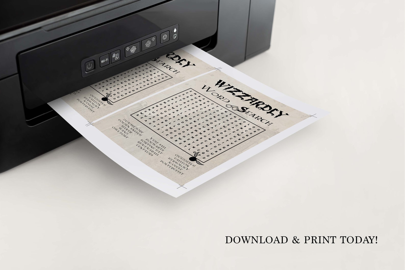 Printable Wizard Birthday Party Games & Trivia Quiz Magic - Etsy