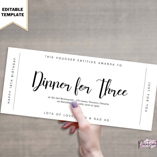 Coupon Template - Etsy