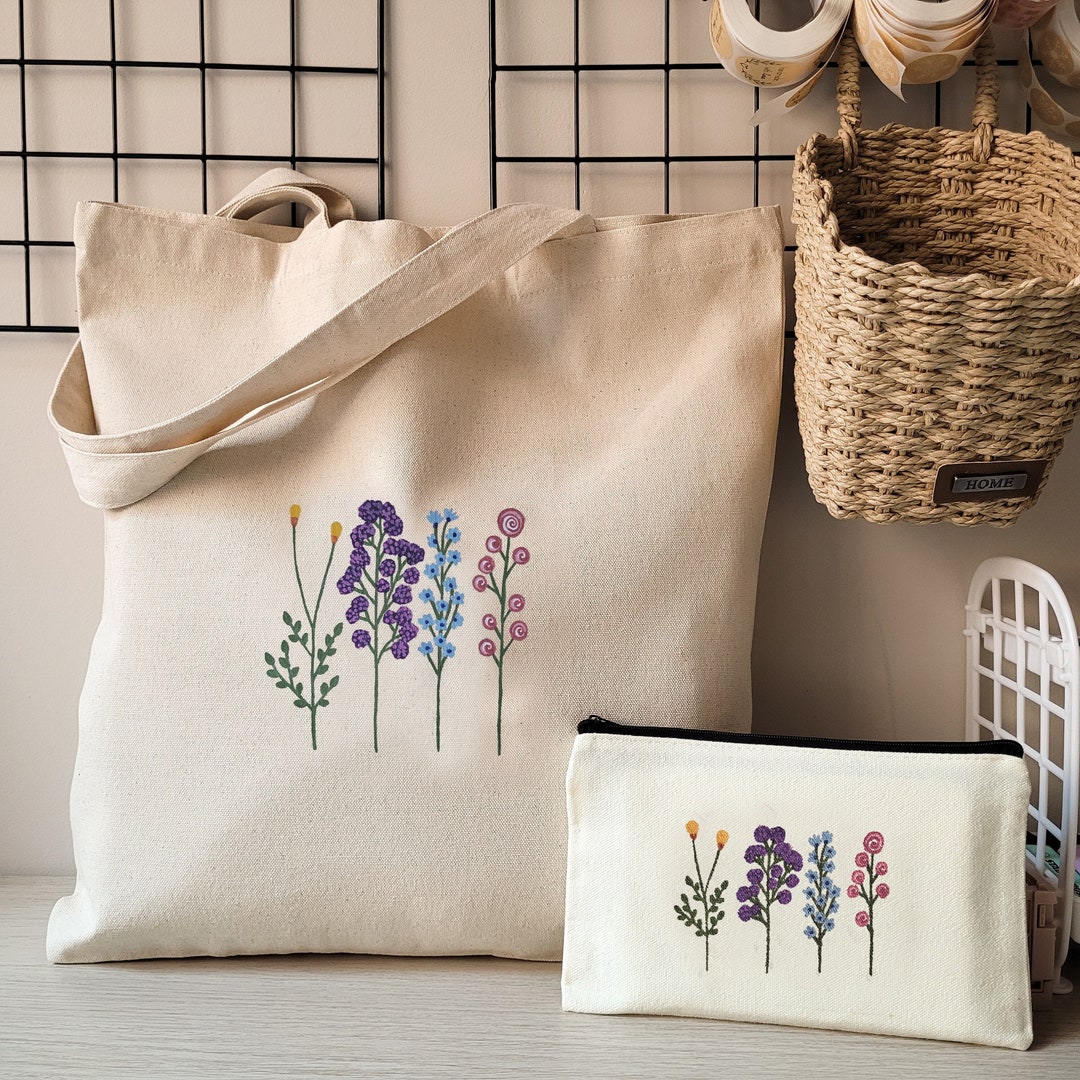 Useful Cloth Bag for Weekend Trip, Cotton Makeup Bag for a Roadtrip ...