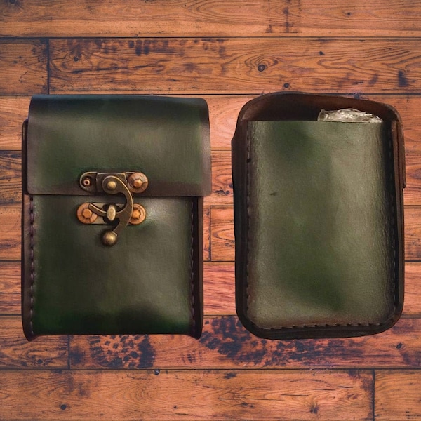 Leather Deck Box - Etsy