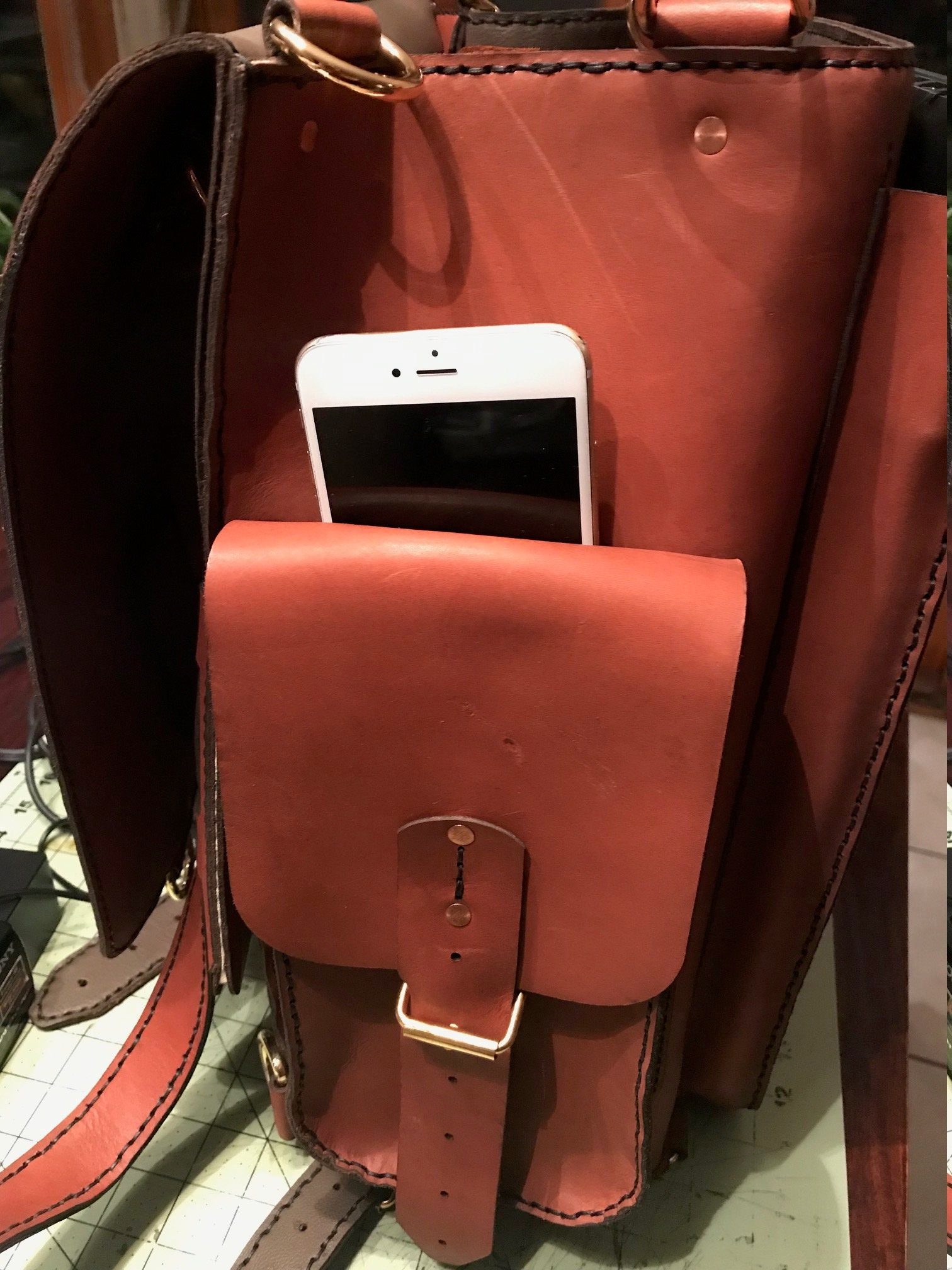 Leather Backpack Pattern in Pdf and Svg Formats for Laser or | Etsy