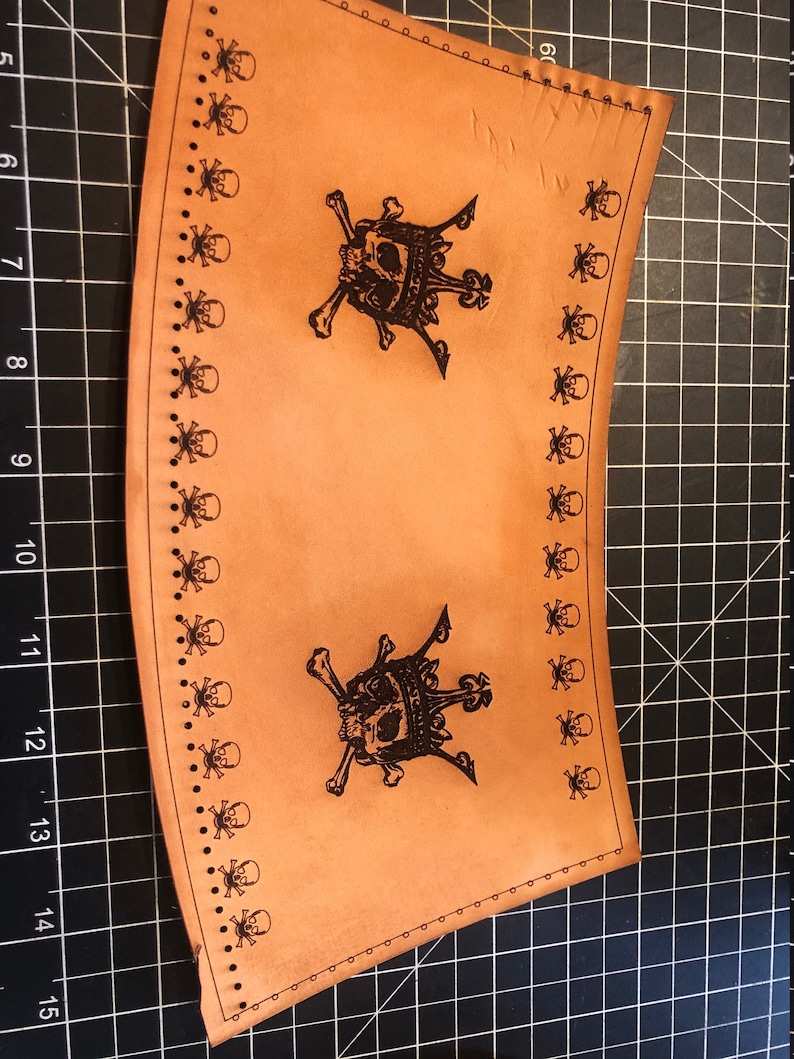 Leather Tankard/mug Pattern in PDF and SVG Formats for Hand-cutting or ...