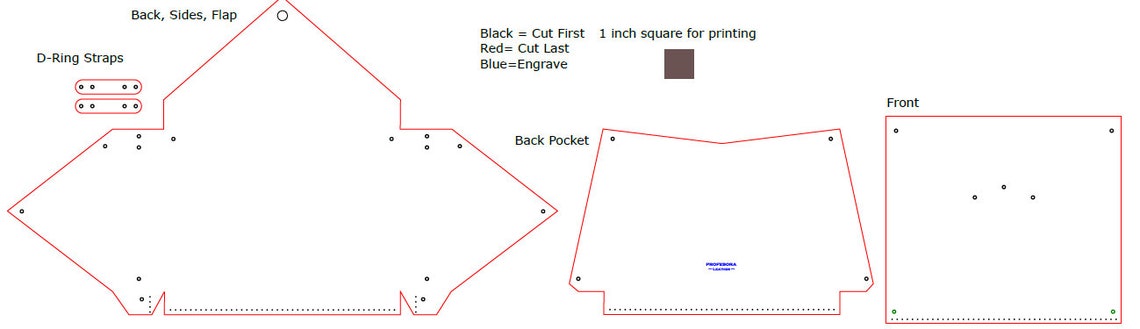 DIY Envelope Styled Purse Pattern in PDF and SVG Formats for Hand or ...