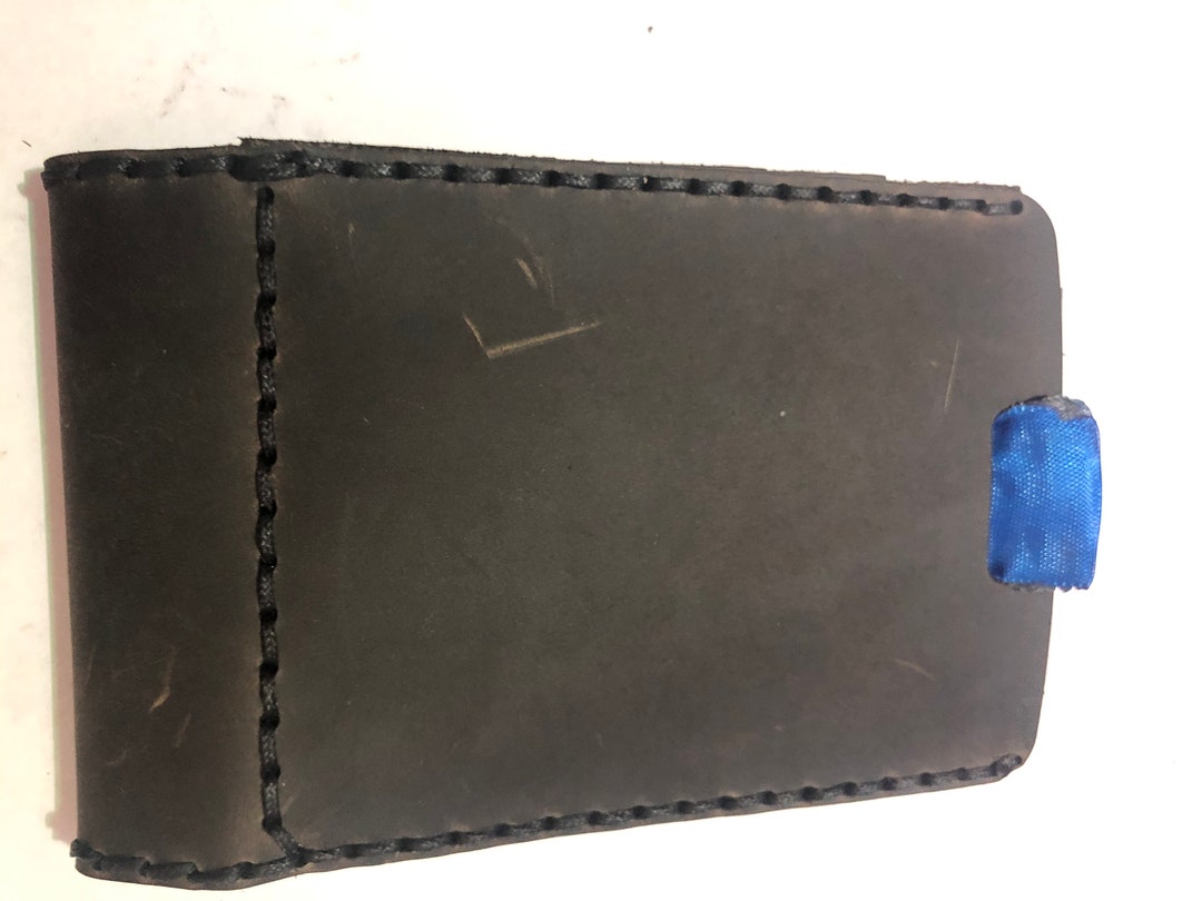 DIY Leather Hidden Pocket Card Wallet SVG and Pdf File to Make Your ...