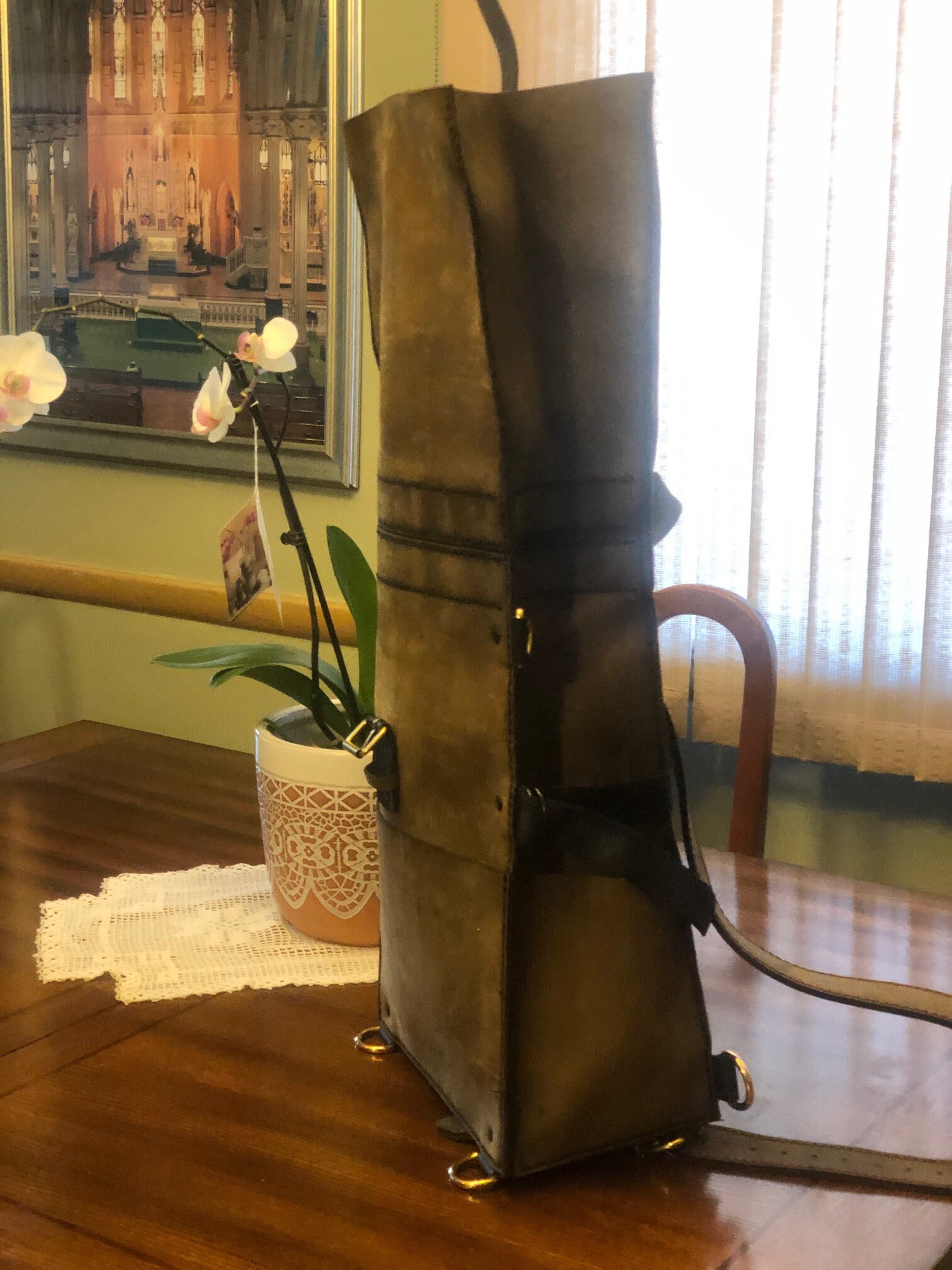 DIY Rolltop Leather Backpack Pattern Svg and Pdf - Etsy