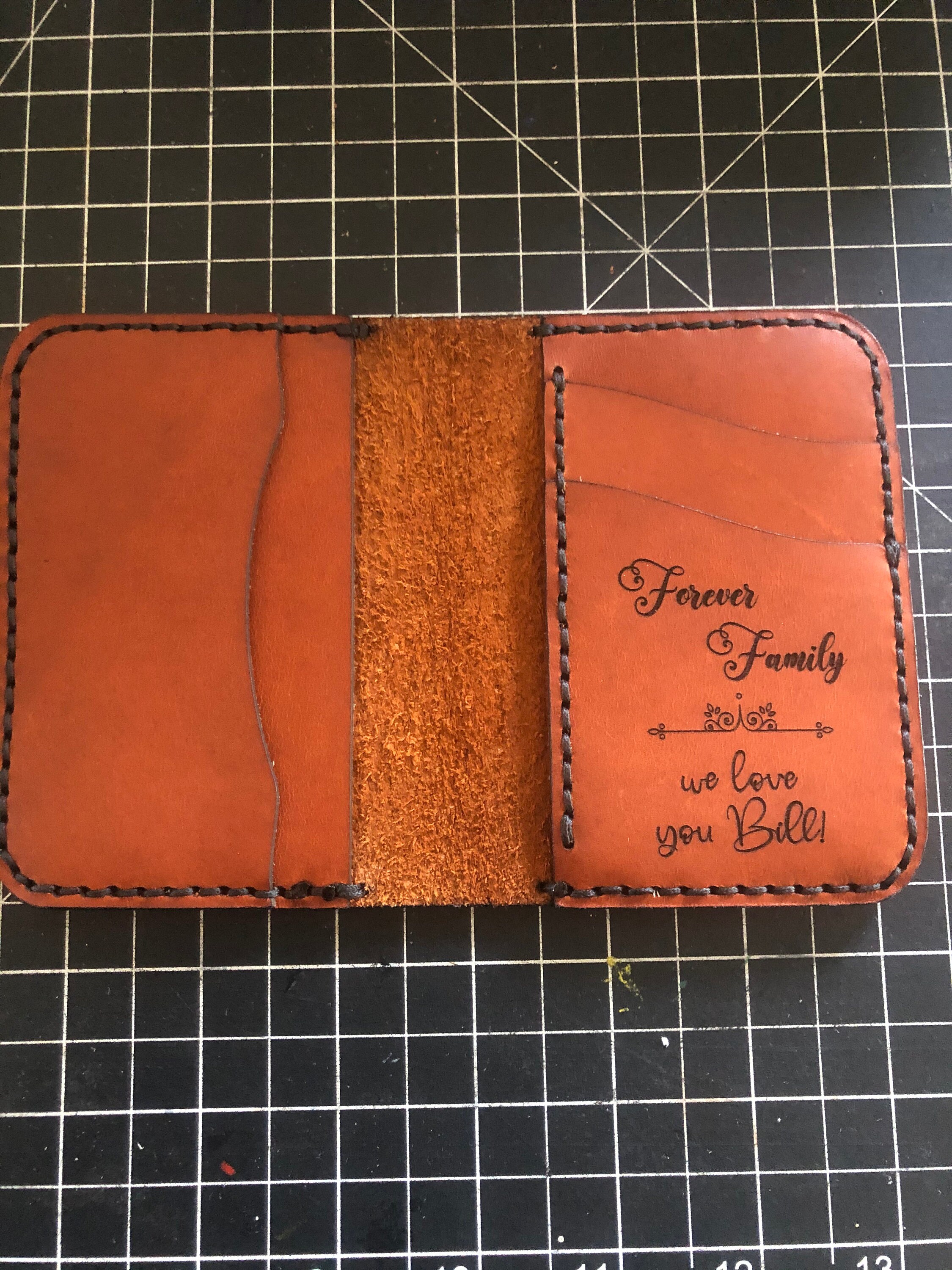 Minimalist DIY Card Wallet Cut File in PDF and SVG Formats for - Etsy