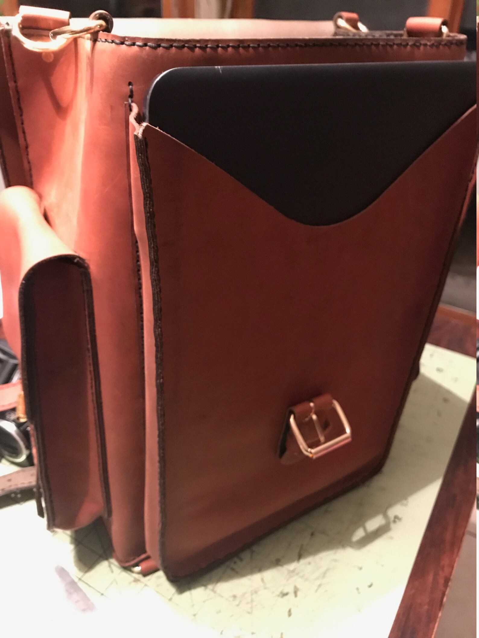 Leather Backpack Pattern in Pdf and Svg Formats for Laser or | Etsy