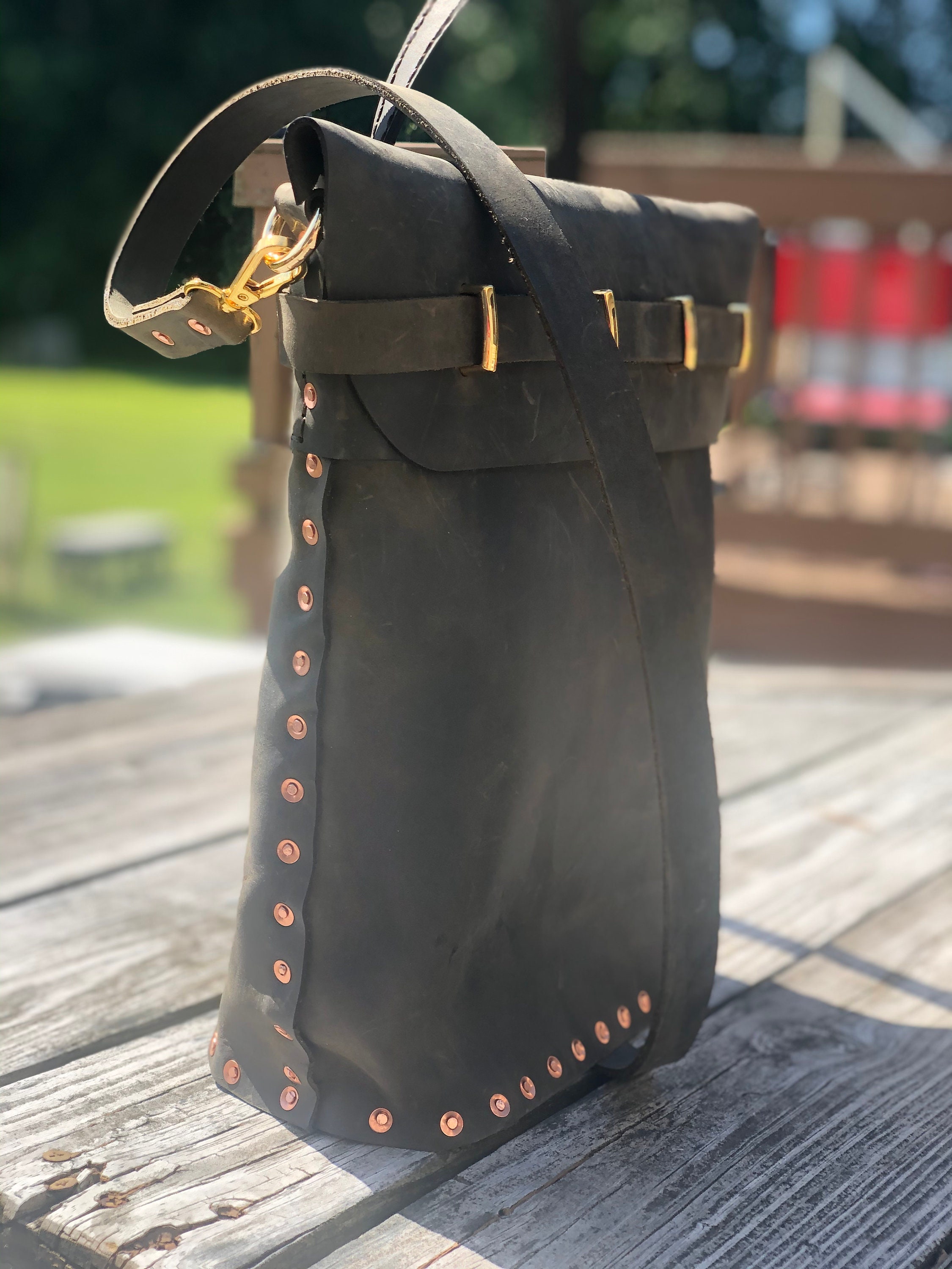 DIY Replica Vintage, Antique Leather 19th Century Pony Express Style ...