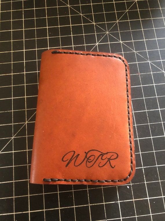 Minimalist DIY Card Wallet Cut File in PDF and SVG Formats for | Etsy