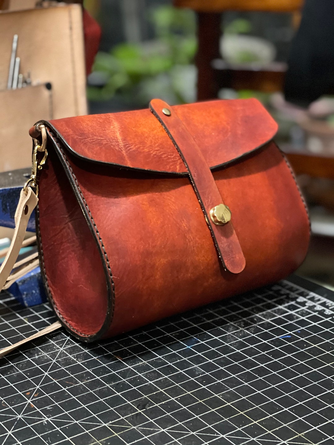 Minimalist, Elegant, DIY Purse Pattern in PDF and SVG Formats - Etsy