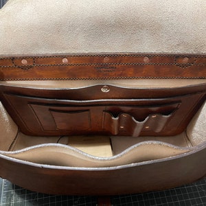 DIY Vintage Leather US Mail Bag Pattern in Pdf and Svg Formats for Hand ...