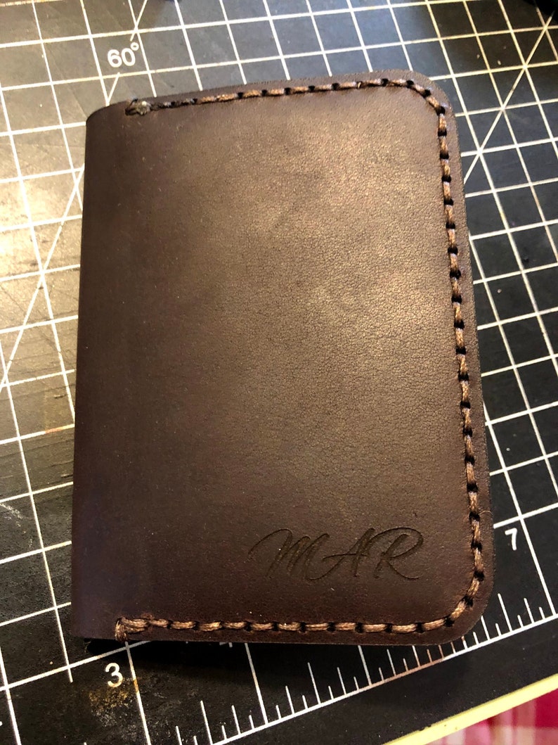 Minimalist DIY Card Wallet Cut File in PDF and SVG Formats for - Etsy