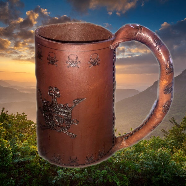 Leather Tankard - Etsy