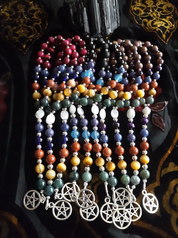 Wiccan Intention/Prayer Beads | Etsy