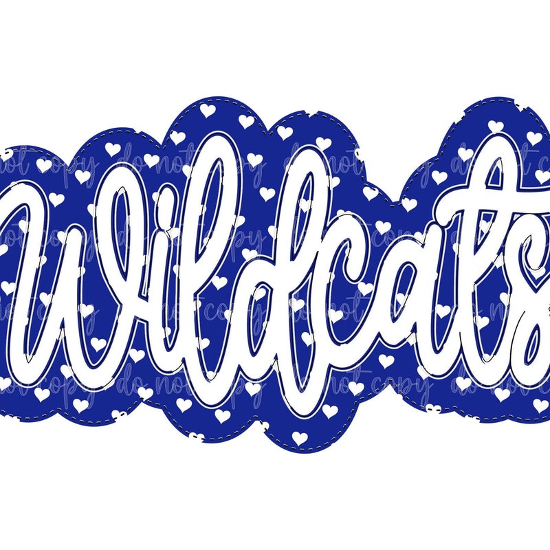 Wildcat Embroidery Design - Etsy