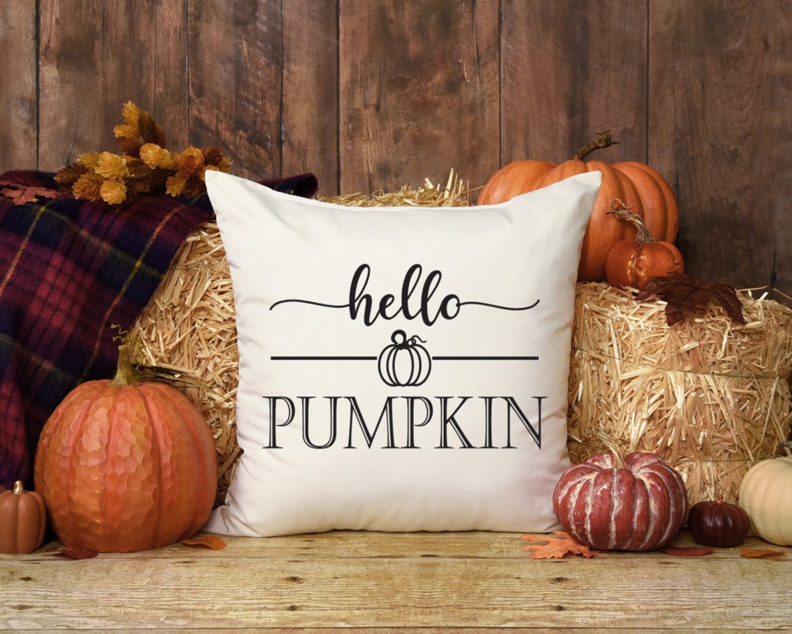 Hello Pumpkin PNG Fall Halloween PNG Digital - Etsy