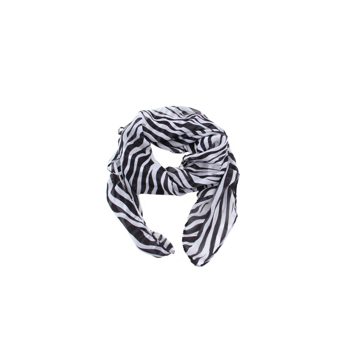 Zebra Printed Long Scarf - Etsy