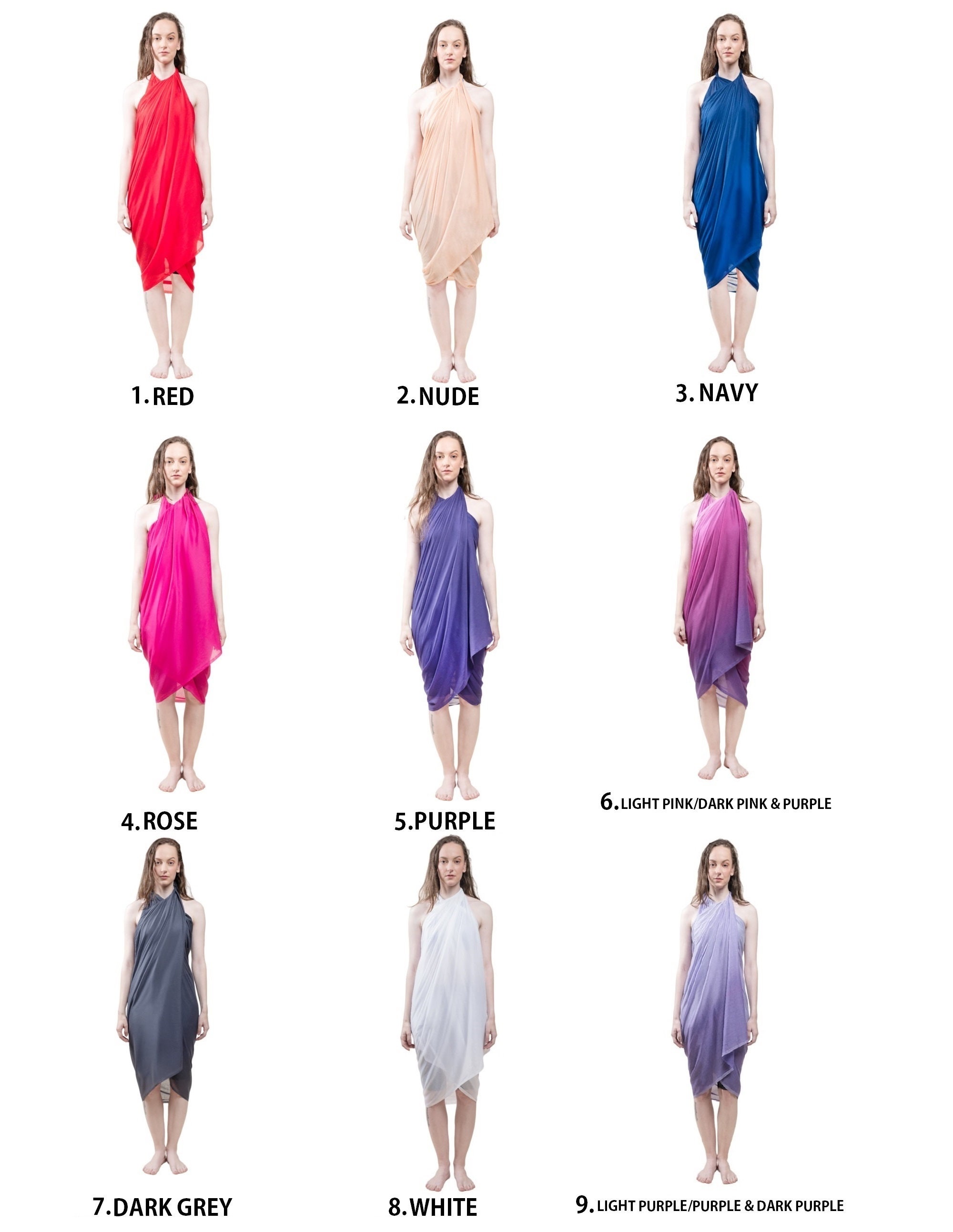 100% Cotton Extra Large Plus Size 200 X 110cm Sarong Beach Pareo Dress ...