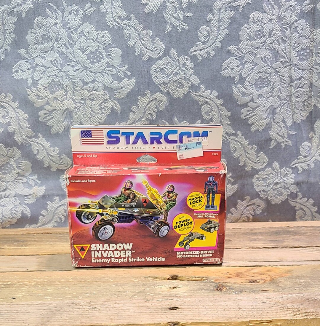 Starcom Shadow Invader 1986 Vintage Starcom Toys Vintage - Etsy