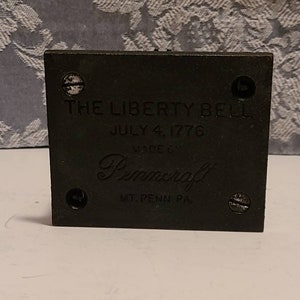 Vintage Miniature Liberty Bell Replica 1776 | Etsy