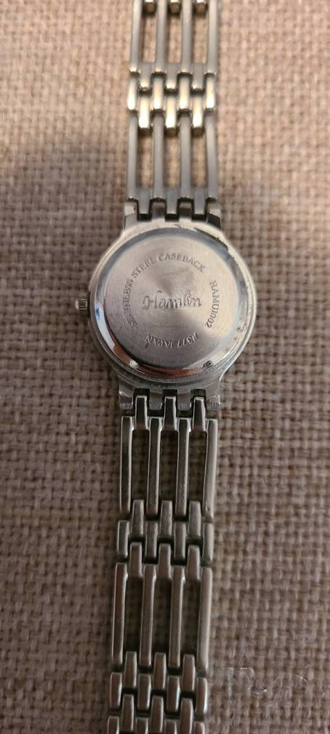 Vintage Ladies Hamlin Quartz Stainless Steel Watch | Etsy