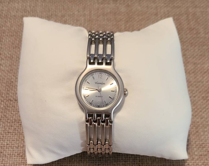 Vintage Ladies Hamlin Quartz Stainless Steel Watch Vintage Watches ...