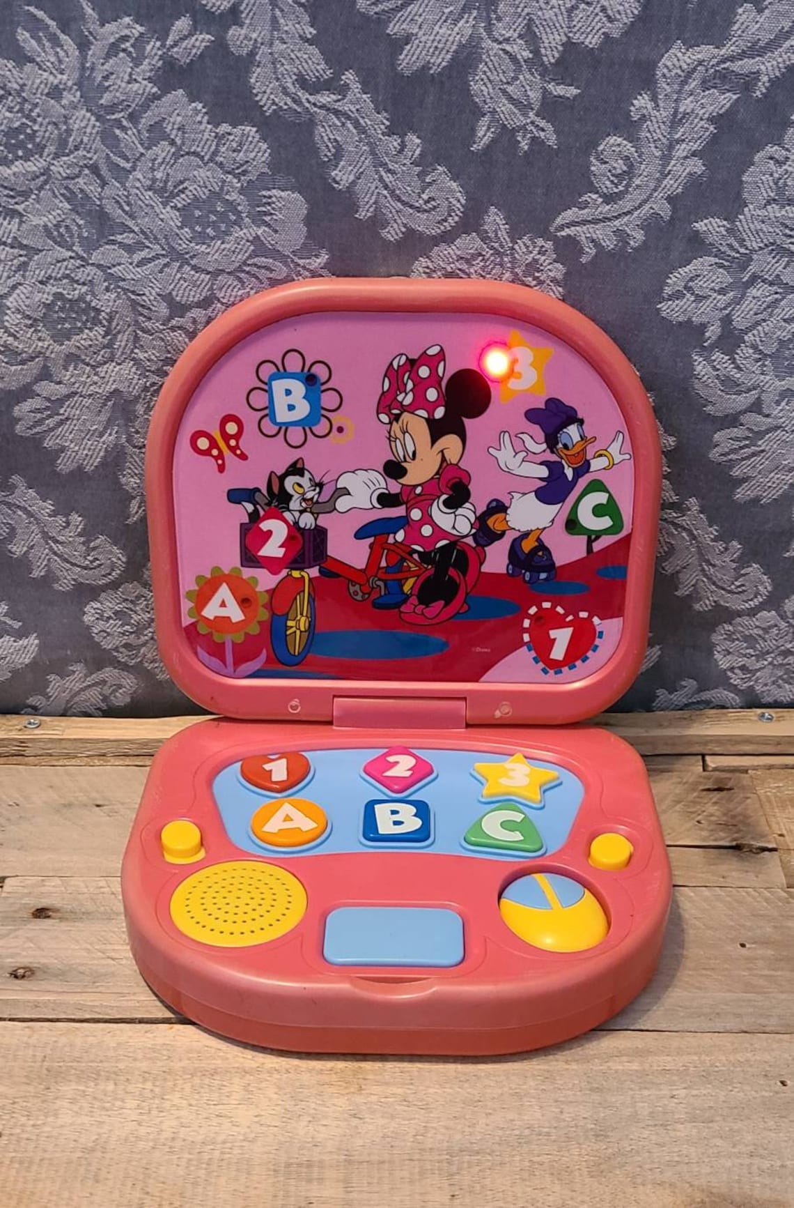Vintage Disney Minnie Mouse Laptop Musical Play and Learn | Etsy