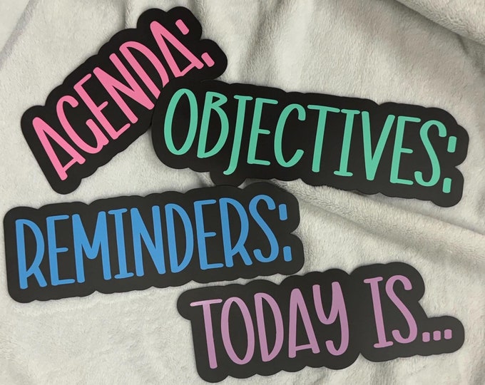 White Board Custom Magnetic Labels, White Board Magnet,first Year ...