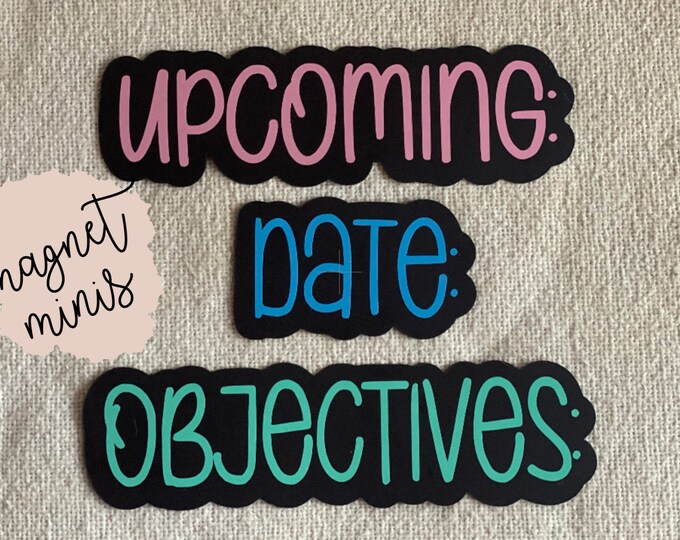 White Board Custom Magnetic Labels, White Board Magnet,first Year ...